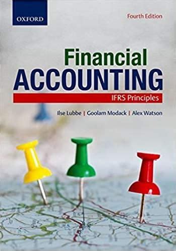 Financial Accounting Ifrs Principles 4th Edition Lubbe Pdf Financial