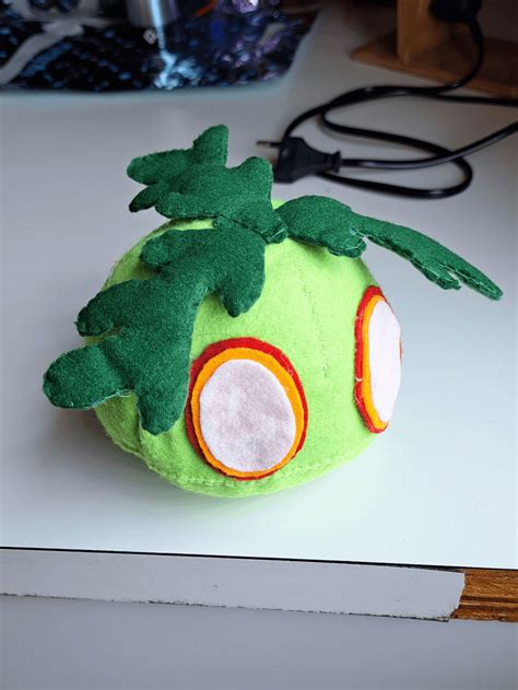 I Designed And My Mom Sewed This Dendro Slime As A Christmas T Rgenshinimpact