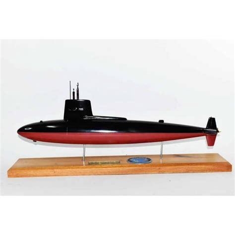 Uss Skipjack Ssn 585 Submarine Model Navy 20 Scale Model Mahogany