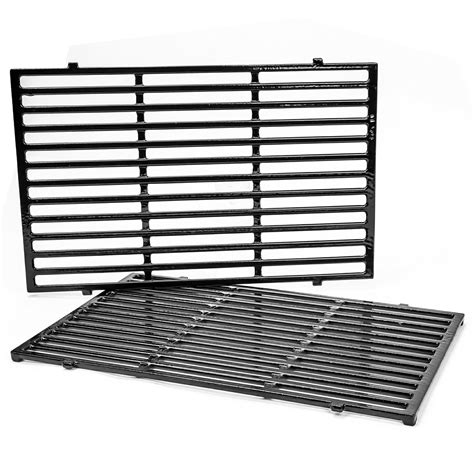 Uniflasy 19 5 Porcelain Enameled Cast Iron Grill Grates For Weber Genesis 300 Series Genesis