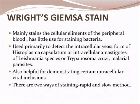 Special Stains Useful In Microbiology Laboratory Pptx