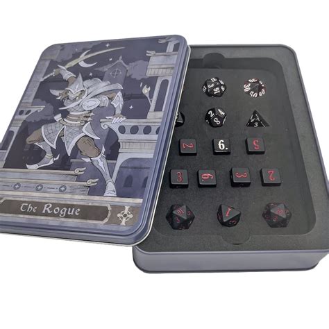 Rpg Class Dice Epic Resin Game Master 16 Accessories Miniature