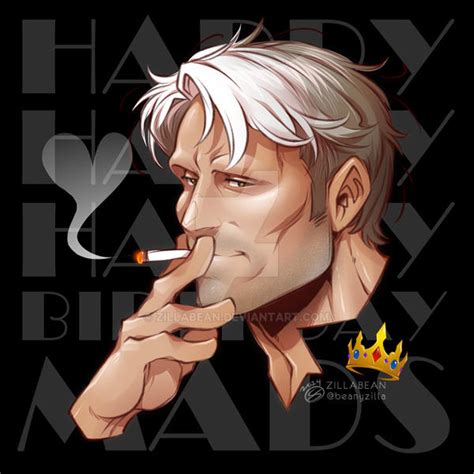 Happy Birthday Mads Mikkelsen 2024 By Zillabean On Deviantart