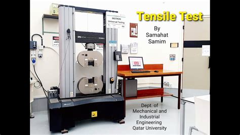 Tensile Testing Materials Science Youtube