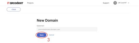 how to assign your domain to a project set up white label url masking