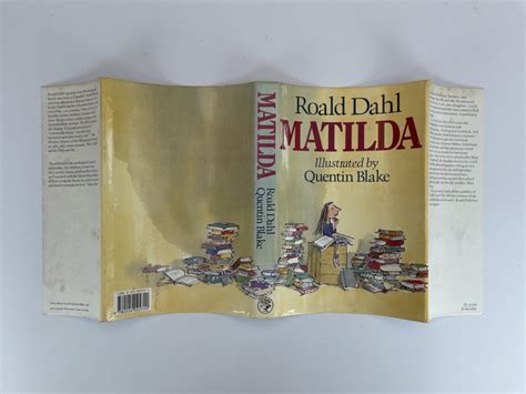 Roald Dahl Matilda Signed First Edition 1988