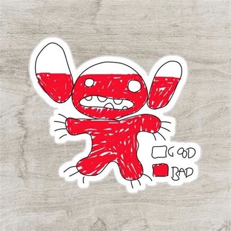 Stitch Nivel De Maldad 17 Stickersbylali