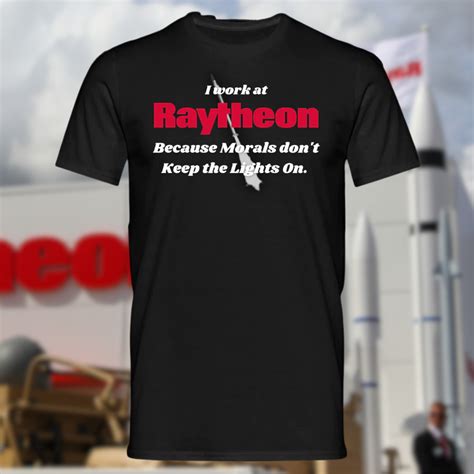 Raytheon T Shirt Patriot Supply