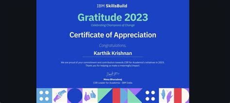 Karthik Krishnan On Linkedin Ibm Proudibmer Mentorship