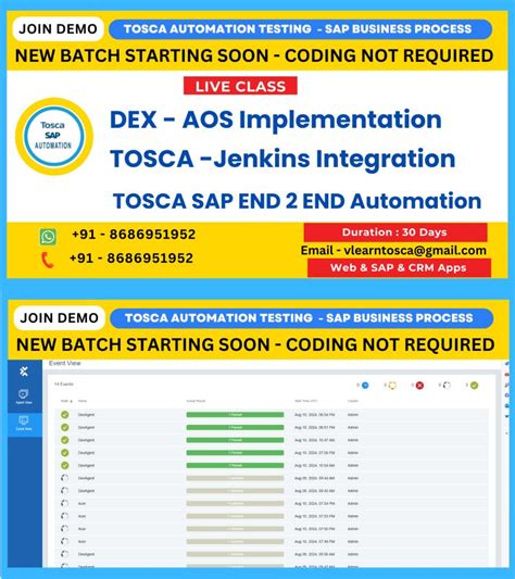 Tosca Sap Automation Testing By Govind On Linkedin Best Real Time Examples Tosca Sap Hands On