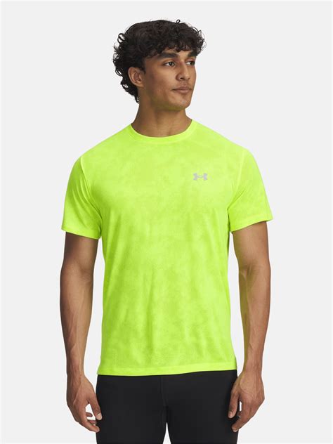 Under Armour Launch Camo Ss Running Clothing Nencini Sport
