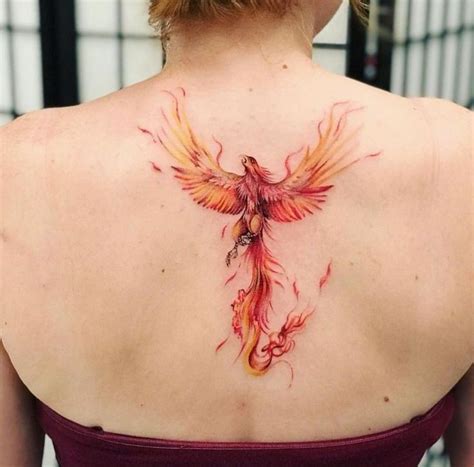 Phoenix Tattoo Fire Symbolism Design Inspiration And Meaning