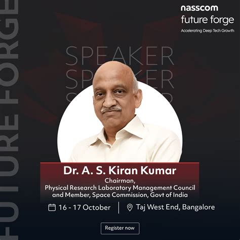 Speakerannouncement Nasscomfutureforge2024 Nasscom Nasscomdeeptech
