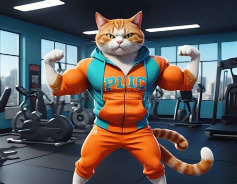 Cartoon Cat Flexes Stock Illustrations 10 Cartoon Cat Flexes Stock
