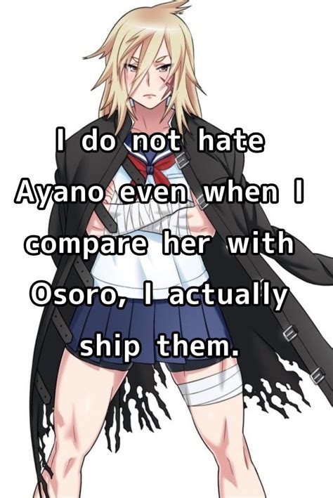 Osoro Yanderesimulator Osoyan Idk Osoroshidesu Shidesu Ayano