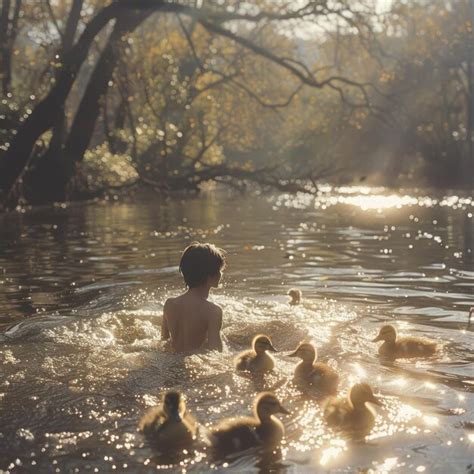 Boy Swimming Lake Images Free Download On Freepik