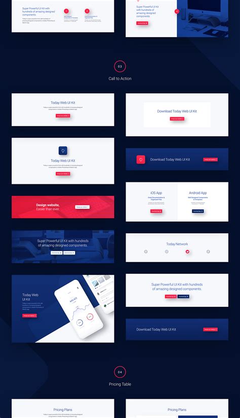 Today Web UI Kit On Behance Today Web UI Kit On Behance