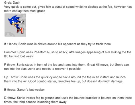 A Sonic Smash Bros Revamp Concept R Sonicthehedgehog