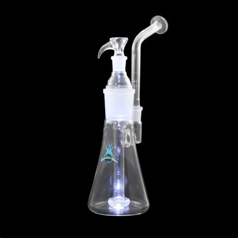 Easy Clean Glass Bubbler Water Pipe Chameleon Glass