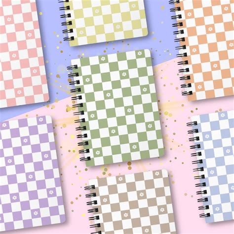 Korean Line Notebook Etsy