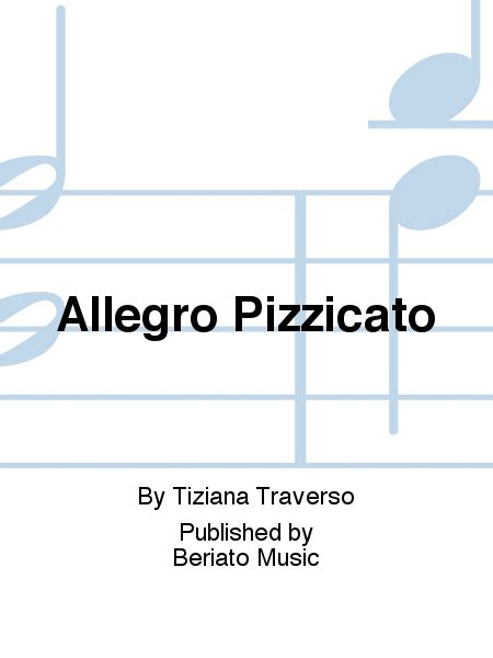 Allegro Pizzicato Viola Sheet Music Sheet Music Plus