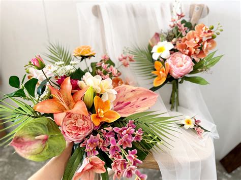 Hawaiian Wedding Centerpieces 60 Photos