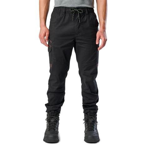 Fxd Mens Wp 12 Cuffed Elastic Waisted Stretch Ripstop Pants Black