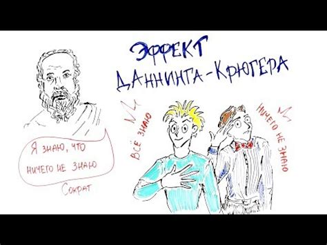 Эффект Даннинга Крюгера основные черты и примеры 7 видео