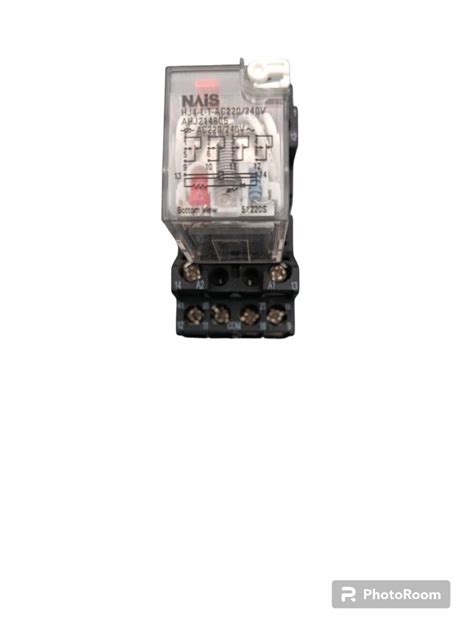 RelÉ Nais Hc4sfd I 10a Ac 220240 V 300 Vac Rec Enfriatec