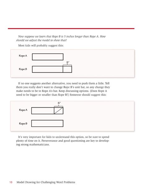 Model Drawing For Challenging Word Problems