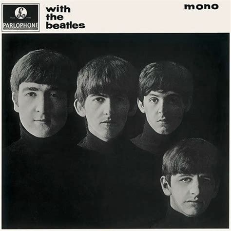 Los Beatles Con La Portada Del Album De Los Beatles