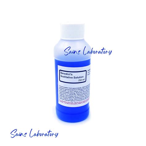 Benedict Reagent Larutan Benedict Solutions Reagent 250 Ml Gula