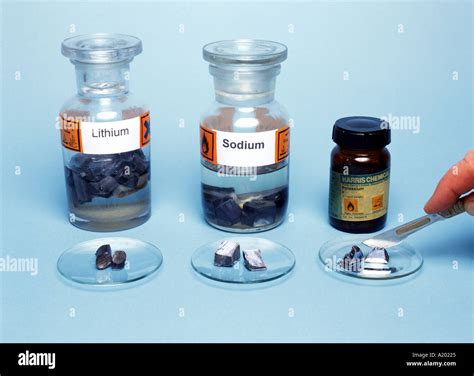 Cutting Potassium Metal