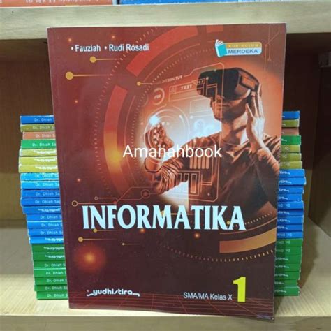 Promo Buku Informatika Sma Kelas 10 Kurikulum Merdeka Yudistira Diskon