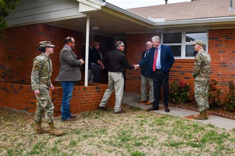 Oklahoma Congressman Frank Lucas Visits The ‘mighty 97th Altus Air