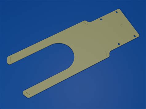 Robot Transfer End Effector Handling Arm For 8 Inch Wafer Suction