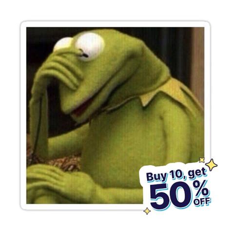 Kermit Facepalm Sticker By Ricethief Kermit Side Eye