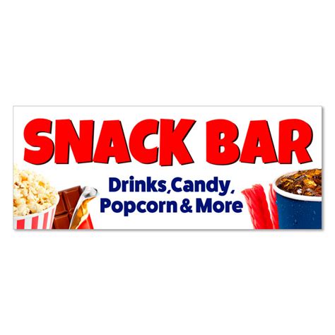 Snack Bar Banner
