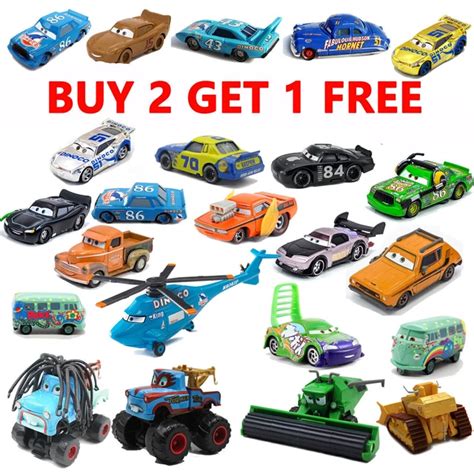 Disney Pixar Cars Lot Lightning Mcqueen Diecast Model 1 55 Toys