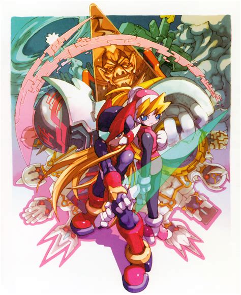 Zero Ciel Omega And Dr Weil Mega Man And 2 More Drawn By Nakayama
