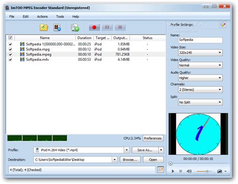 Imtoo Mpeg Encoder Standard Download Softpedia