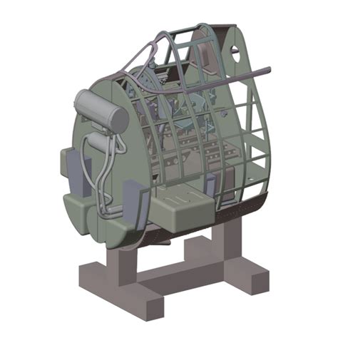 Assembly Guide For 112 F6f Hellcat Cockpit