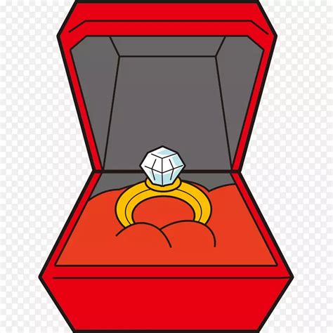 手绘礼盒和戒指png图片素材下载图片编号7296821 Png素材网