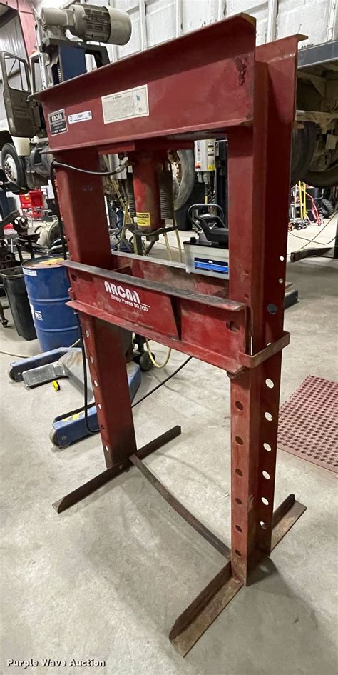 Arcan Cp400 Press In Spearman Tx Item Jx9881 Sold Purple Wave