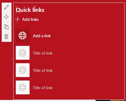 How To Use A Quick Link Web Parts In Modern SharePoint Blogs Perficient