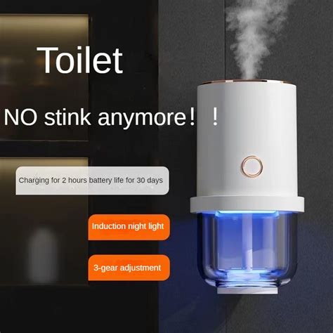 Air Humidifier Toilet Fragrance Air Freshener Automatic Timing