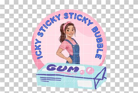 Ms Rachel Icky Sticky Bubble Gum Png Ms Rachel Birthday Party Clip