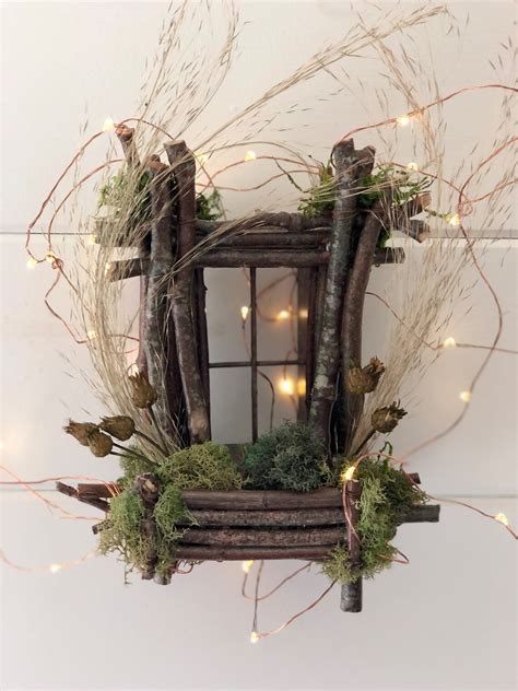 The Huldufólk Window Pixie Window Gnome Window Fairy Window Elf