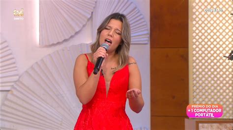 Liliana Realiza Um Sonho E Canta O Amor é Salvação Dois às 10 Tvi