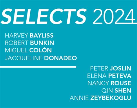 Selects 2024 Press Release First Street Gallery